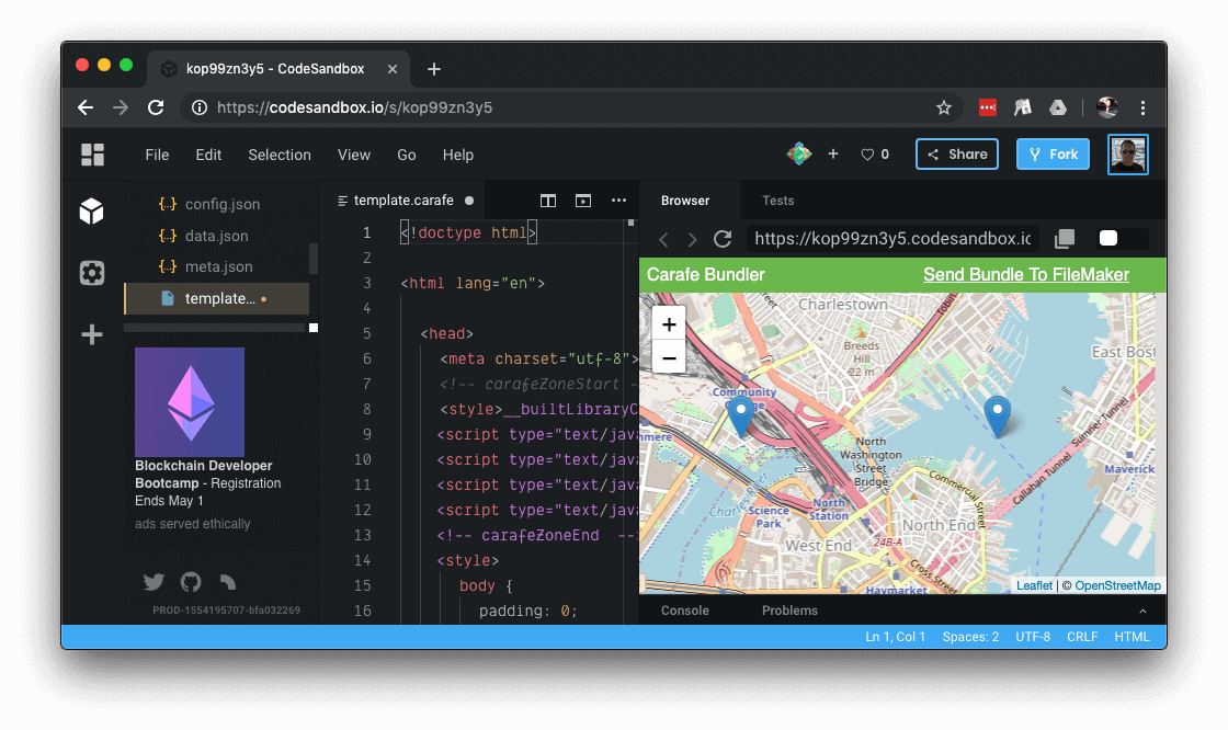 Documentation For Carafe A Free Javascript Filemaker Tool
