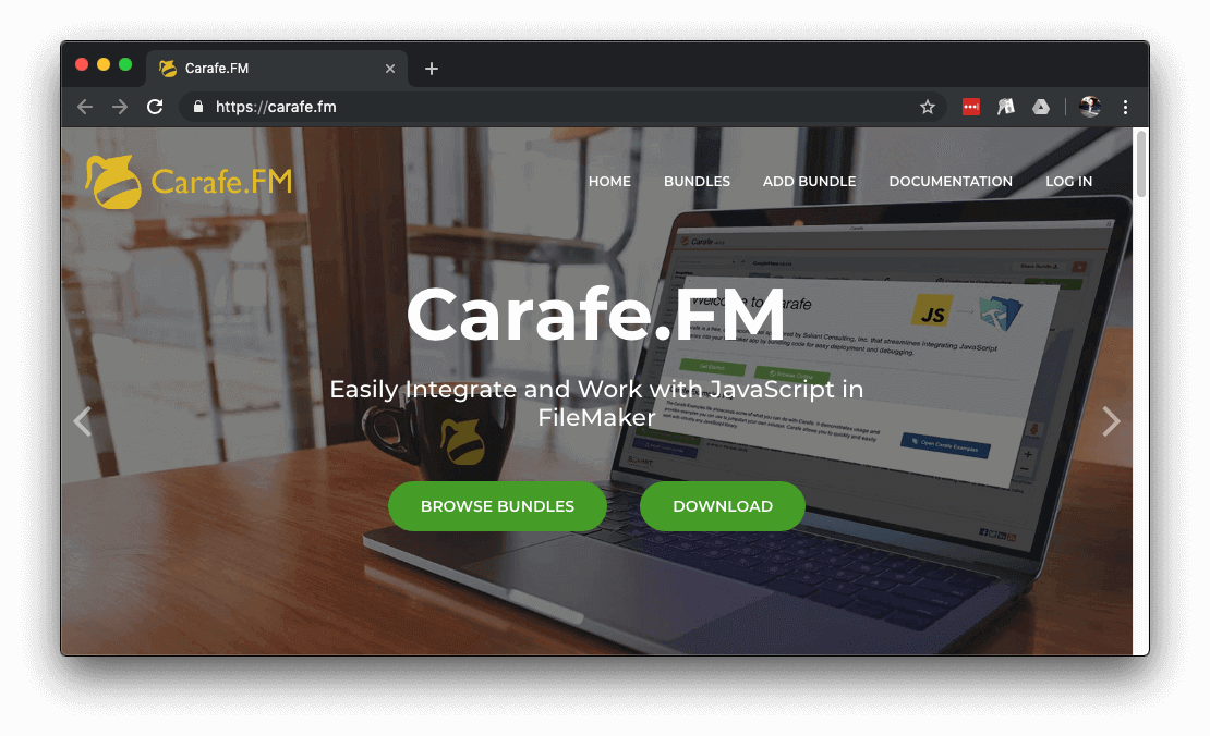 Documentation For Carafe A Free Javascript Filemaker Tool